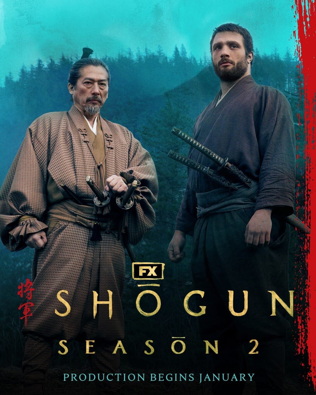 Filming of ‘Shogun’ Season 2 Set to Begin in January 2026 | Asia Vibe Daily